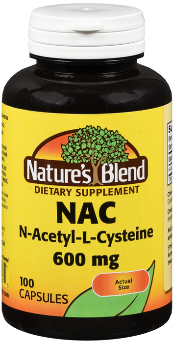 Nature's Blend NAC 600 mg - 100 Capsules Wholesale Supplier 🛍️ ...