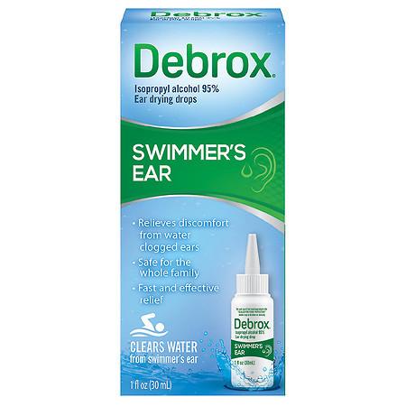 Debrox Swimmer's Ear Relief Ear Drying Drops - 1.0 Fl Oz Wholesale ...
