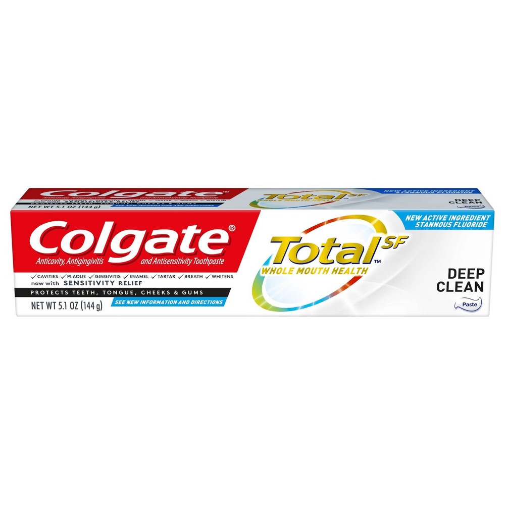 Colgate Total Toothpaste Deep Clean, 5.1 oz Wholesale Supplier 🛍️ ...