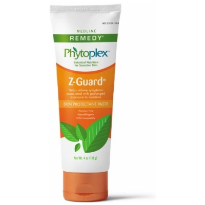 Medline Remedy Phytoplex Z-Guard Skin Protectant Paste, 4 Ounce ...