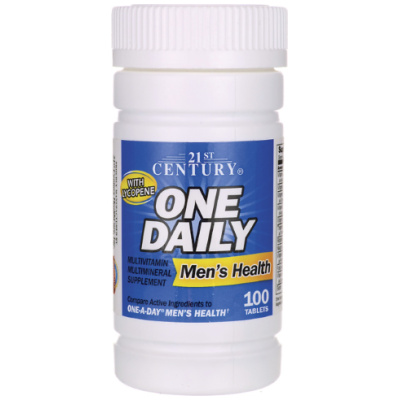 21st Century One Daily Men's Health Tablets, 100 Count Wholesale ...