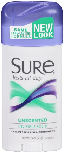 Sure Antiperspirant Solid Unscented 2.7 oz Wholesale Supplier 🛍️- Sure ...