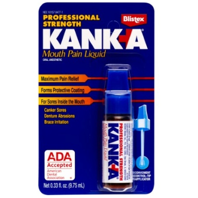 Kank-A Mouth Pain Liquid, Maximum Strength, 0.33 Fl Oz Wholesale ...