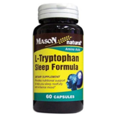 Mason Vitamins L-Tryptophan Sleep Formula Capsules, 60 Ea Wholesale ...