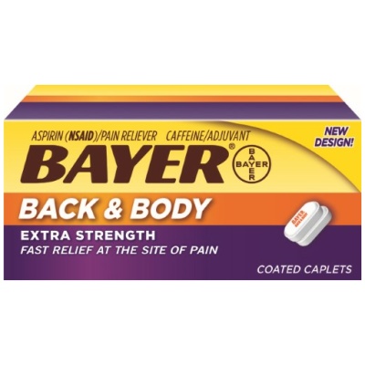 Bayer Aspirin Caplet Back Body 50ct Wholesale Supplier 🛍️- Bayer OTC ...