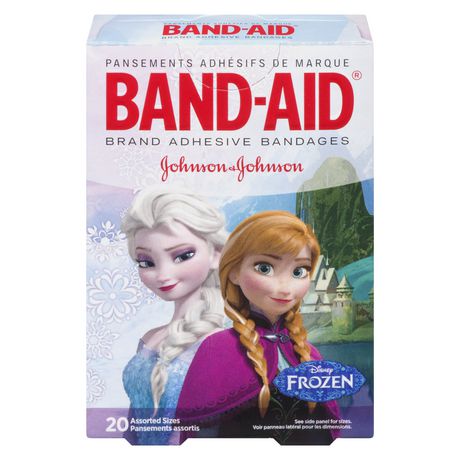 Band Aid Disney Frozen Assorted 20ct Wholesale Supplier 🛍️- Marque BAND ...
