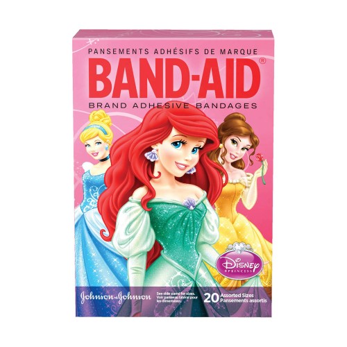 Band Aid Disney Princess Asst Bdg 20ct Wholesale Supplier 🛍️- Johnson ...