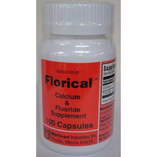 Florical Calcium & Fluoride Supplement Capsules, 100 capsules Wholesale ...