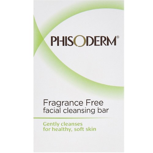 Phisoderm Fragance Free Facial Cleansing Bar, 3.3 oz Bar, 2-Count ...