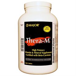 Thera-M Plus Tablet 1000ct Major Wholesale Supplier 🛍️- Major OTC ...