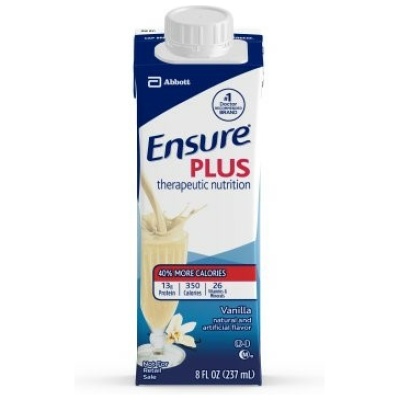 Ensure Plus Vanilla 8 fl oz, 24 count Wholesale Supplier 🛍️- Abbott OTC ...