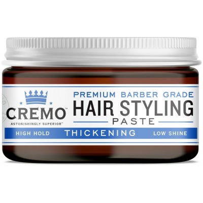 Cremo Premium Barber Grade Hair Styling Thickening Paste, 4 oz ...