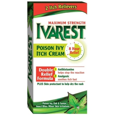 Ivarest Poison Ivy Itch Relief Cream Maximum Strength 2 oz Wholesale ...